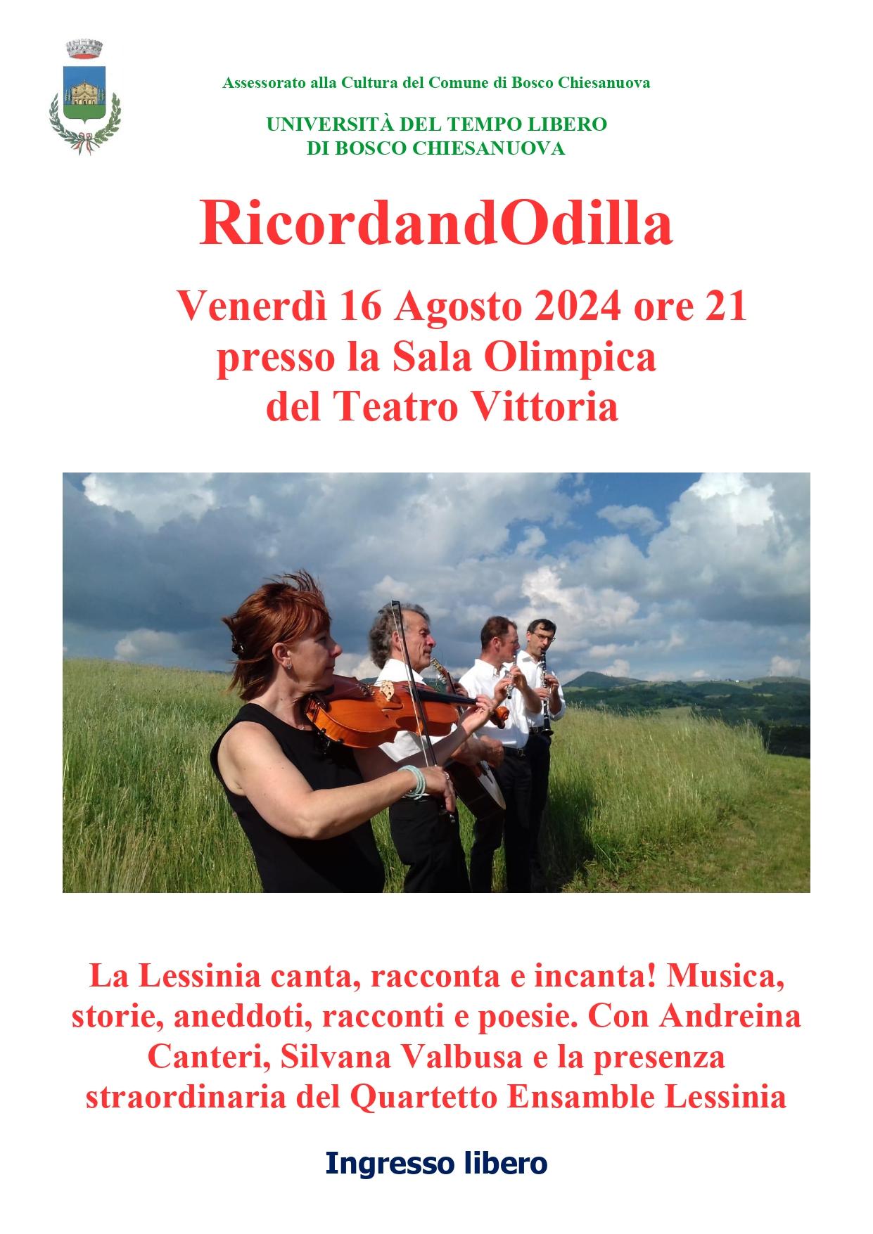 RicordandOdilla - Visit Lessinia - Official tourist information website